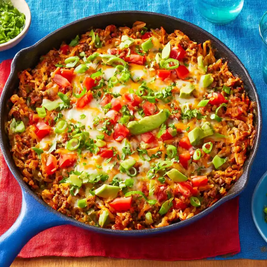 Ground Beef Taco Skillet